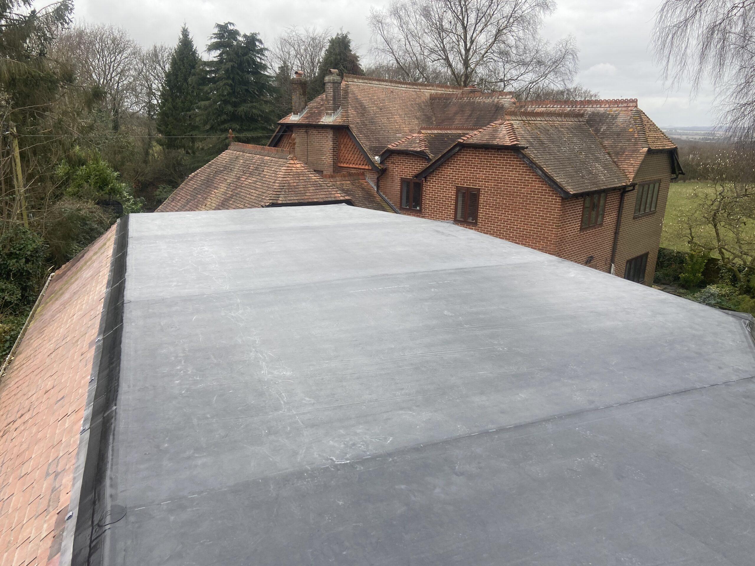 RubberBond Fleeceback EPDM Roofing - R&D Roofing